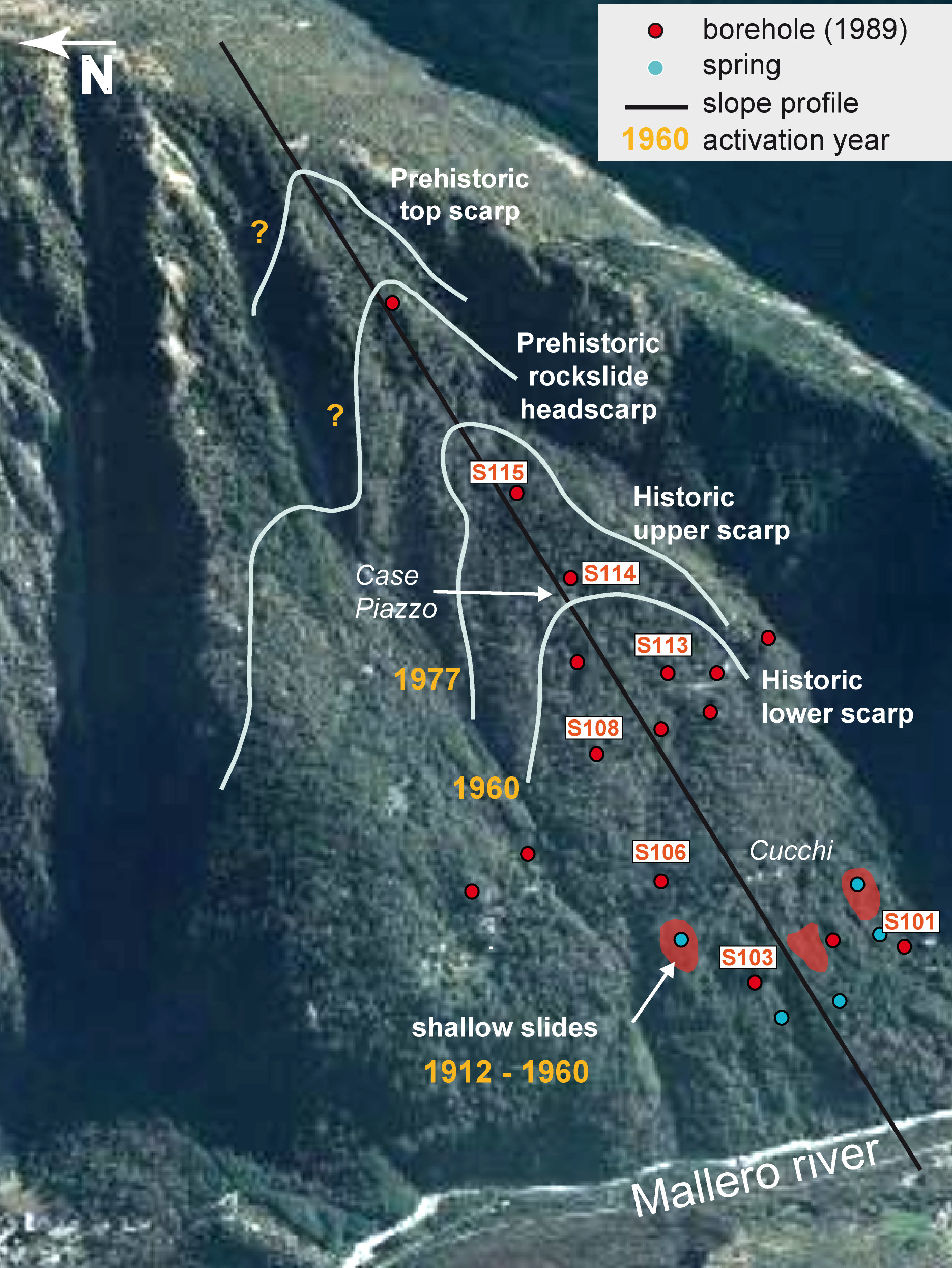 Grandi frane, un nuovo modello aiuta a prevederne i movimenti ...